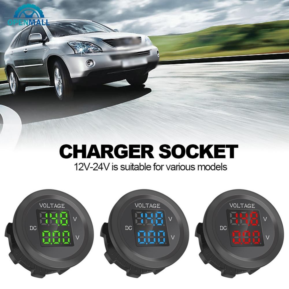 OPENMALL Dual Voltage Car LED Waterproof Round Waterproof LED Panel ...