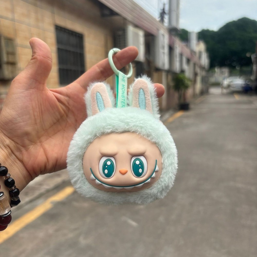 Labubu The Monsters Spring Wild Anime Figure Home Plush Doll - Cute ...