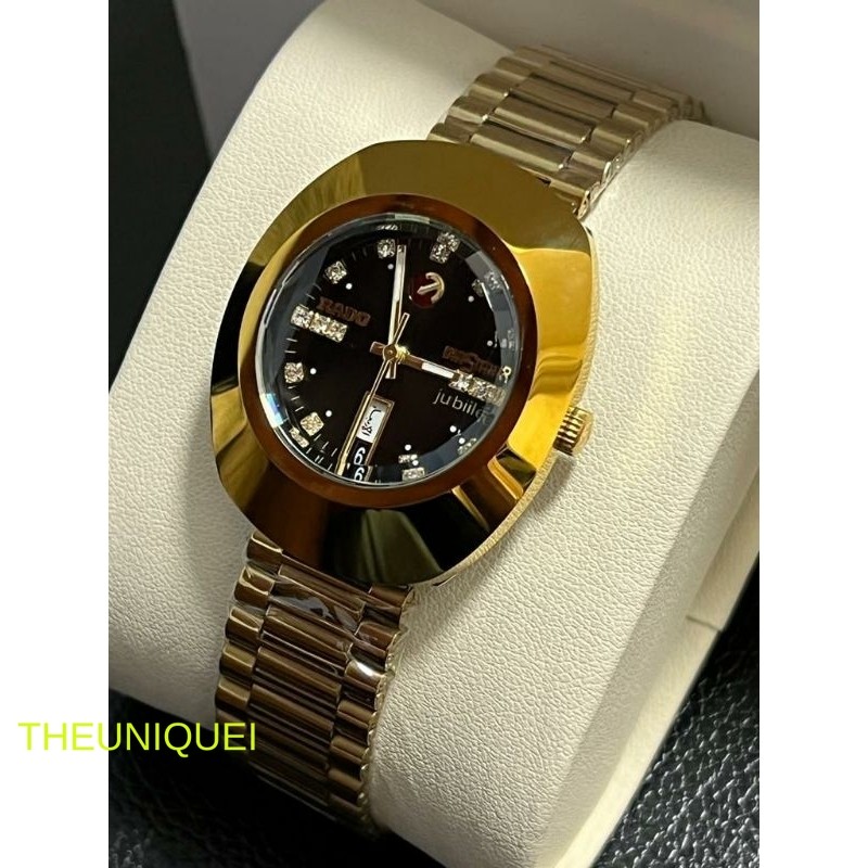 100% original Rado Diastar stainless steel jam tangan Lelaki Automatik ...
