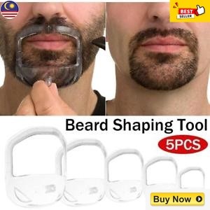 ZDD Goatee Shaping Tool Shaper For Men's Beard Facial Hair Beard Shaver ...