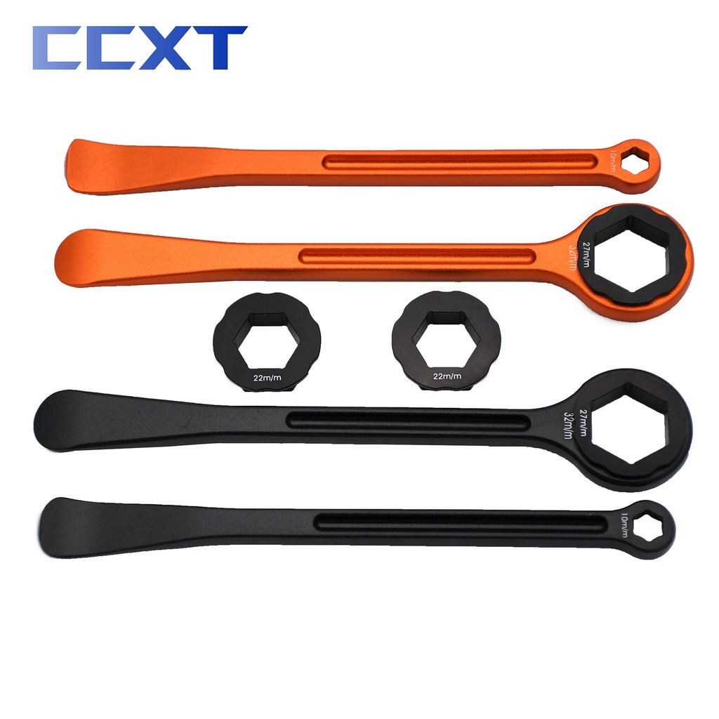 (JJ) Universal CNC Bead Buddy Tire Tool Lever Spoon Axle Wrench Tire ...