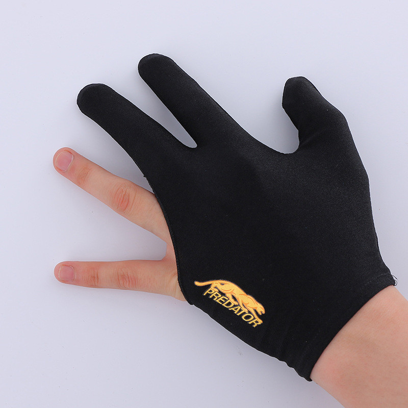 BlingFlash Billiards Glove Three-finger Pool Players Gloves Embroidered ...
