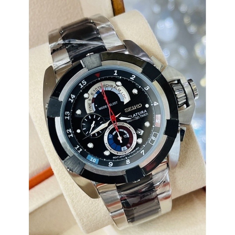 New Arrivals 9.9 Seiko_Velatura Fully Functional Men’s watch (LEATHER STRAP) | Shopee Malaysia