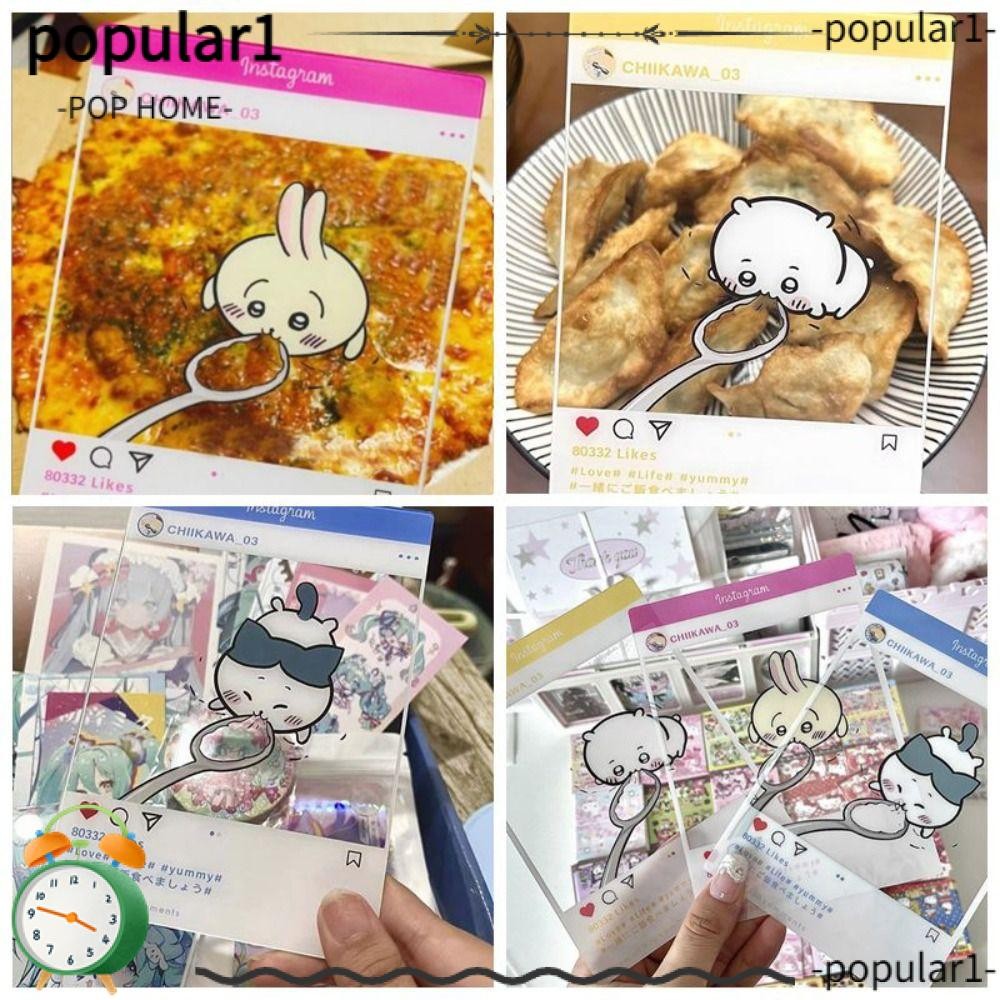 POP Photo Card, Acrylic Kawaii Eating Photograph Prop, Durable ...