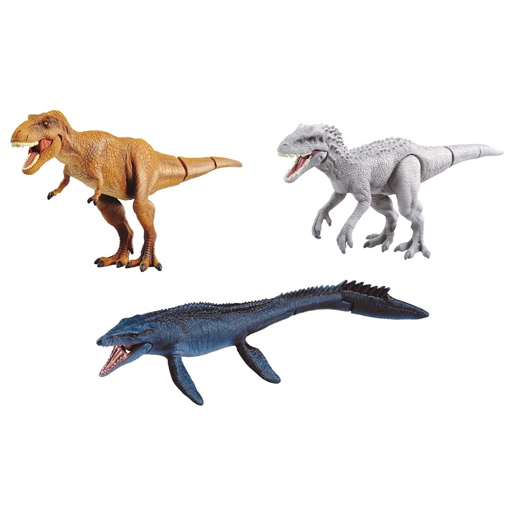 Takara Tomy Ania Jurassic World Battle on Isla Nublar Set Animal ...
