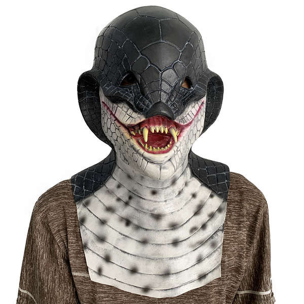 masquerade mask heyday mask Topeng kepala ular Halloween dua belas ...