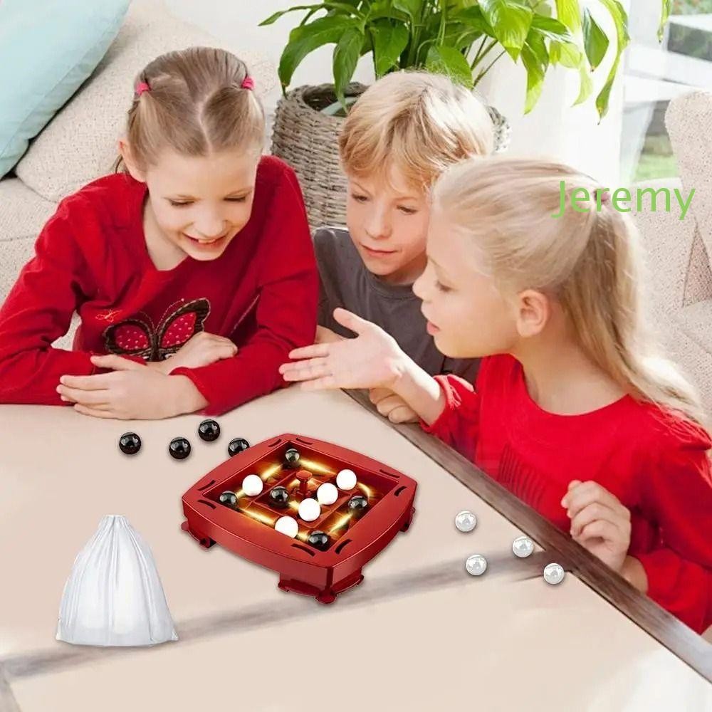 JEREMY1 Orbit Logic Board Game, Educational Black and White Four in A ...