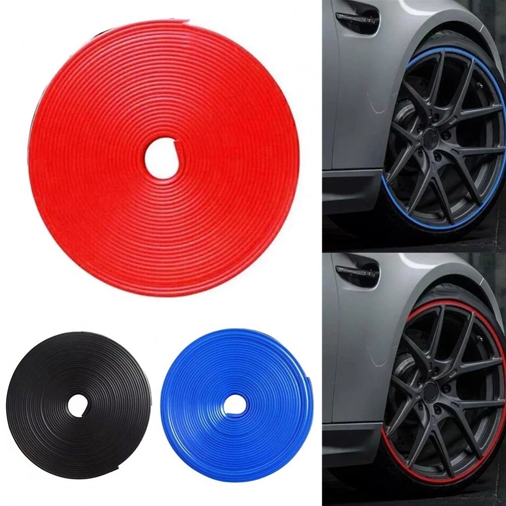 Car Rim Protect Strip Multi-purpose PVC Material Sporty Elegance Design ...