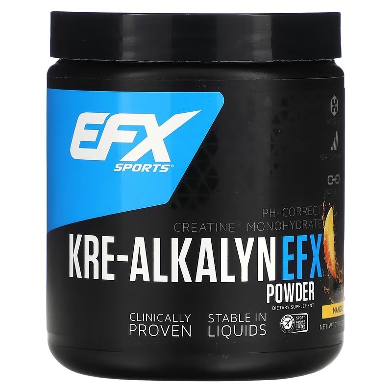 EFX Sports, Kre-Alkalyn EFX Powder, Mango, 220 g, Multi-Patented ...