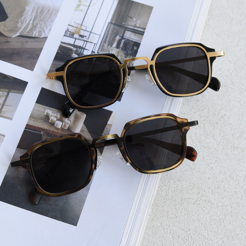 European American Style Retro Polarized Sunglasses TR90 Men Women ...