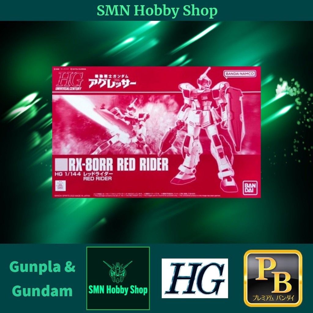 HG 1/144 RX-80RR Red Rider Gunpla Gundam Toys Plastic Model Kit [HGUC ...