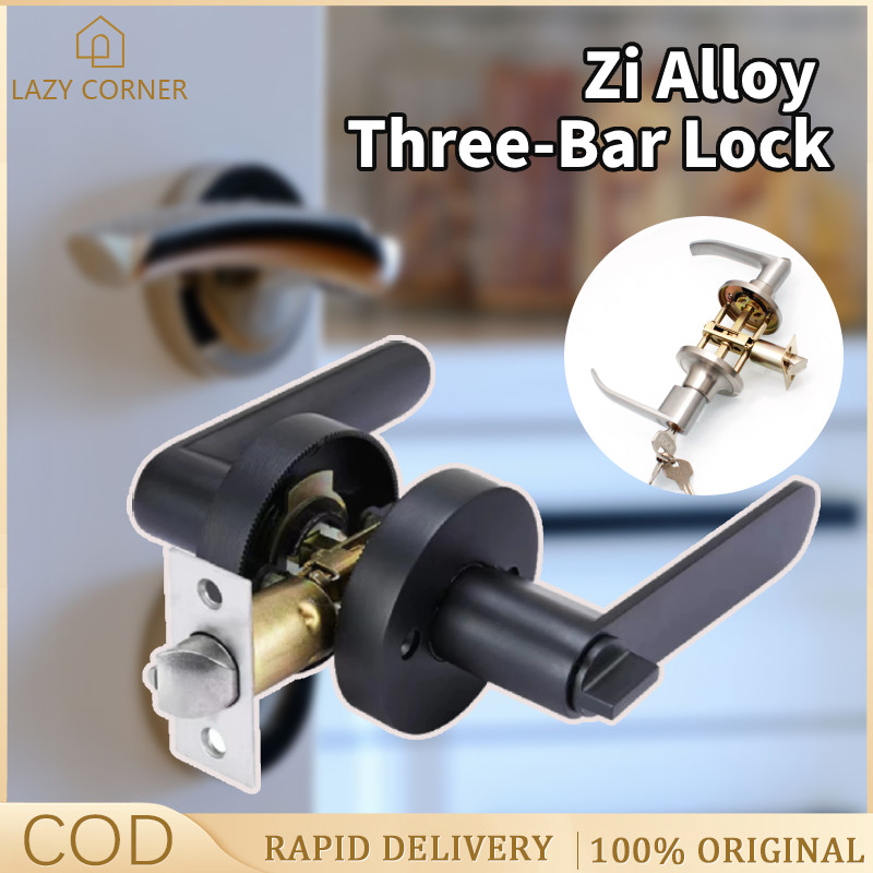 Door Lock Set Tubular lever entrance door lock knob set room Door Lock ...