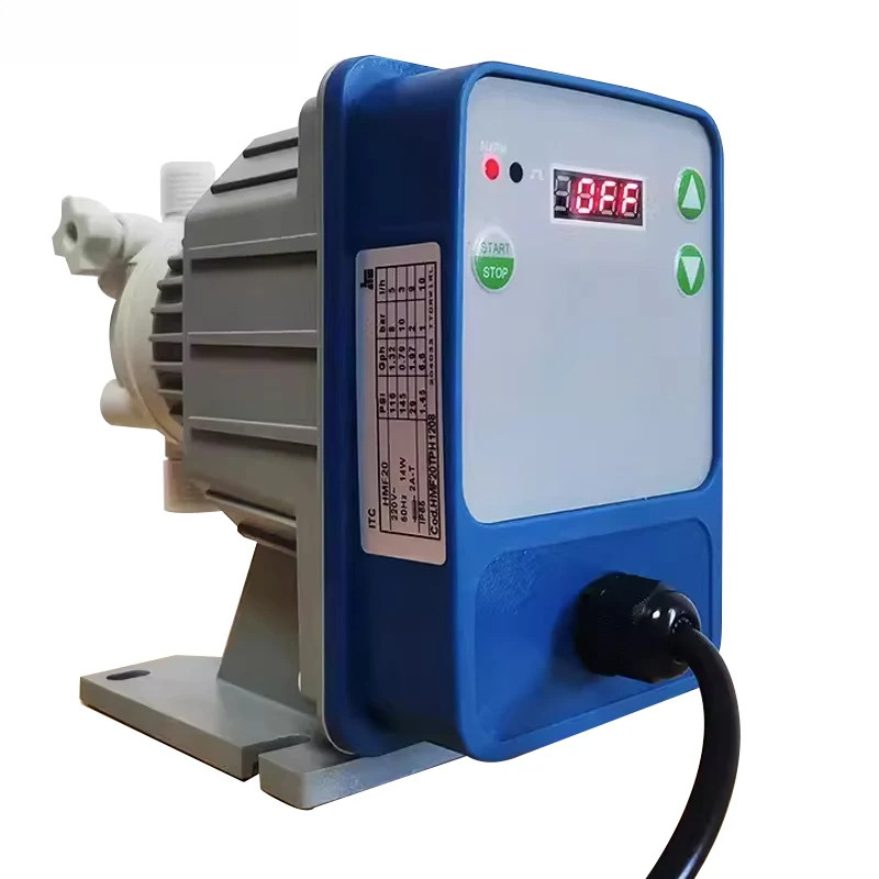 Acid Dosing Pump iquid Mini Acid Chemical Chlorine Metering Dosing ...