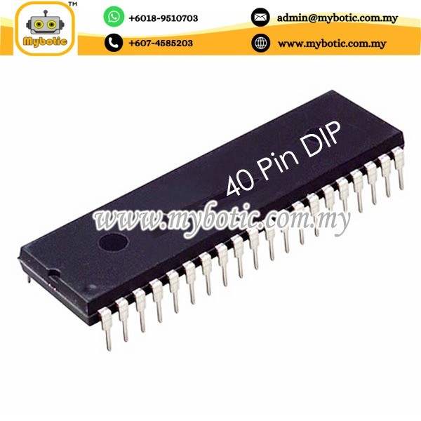 PIC Microcontroller 16F887A | Shopee Malaysia