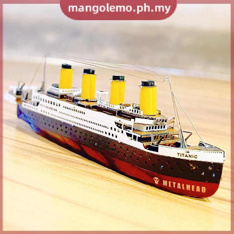 [MANGO] Color Titanic Puzzle DIY Cruise Ship Assembled Model Kits ...