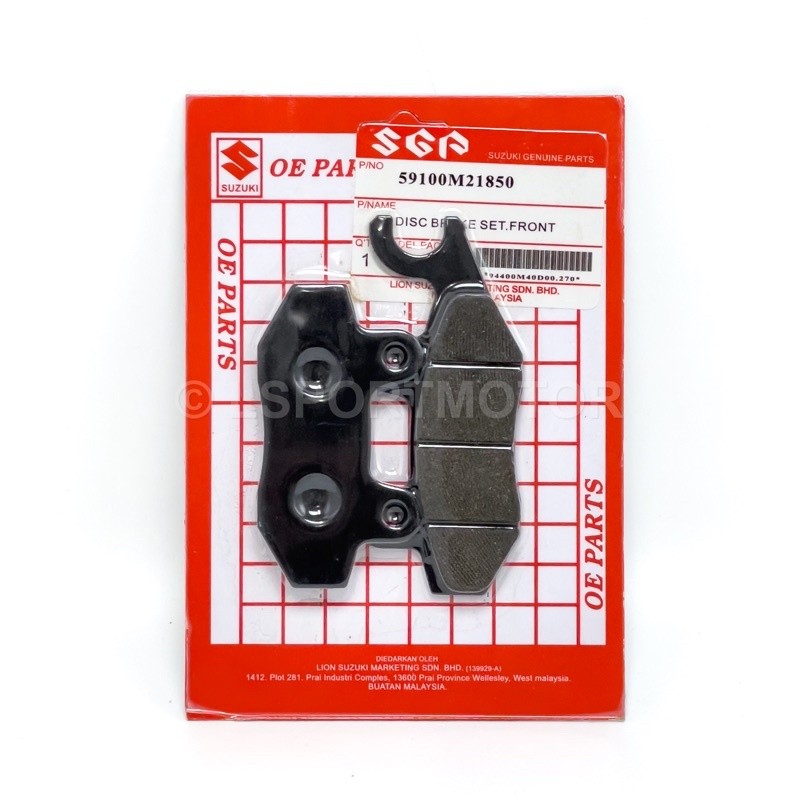 💯 SUZUKI RG110 DISC BRAKE PAD (FRONT) OE RG 110 Y125Z SRL110 LAGENDA110 ...