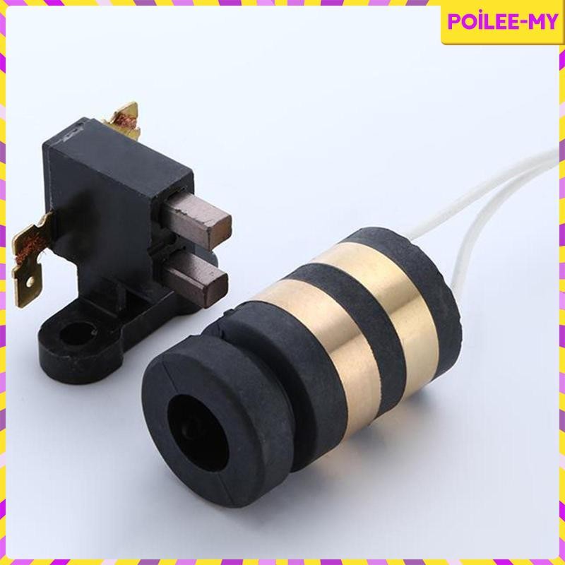 [PoileeMY] 2 Ways Conductive Rings Simple to Install Carbon Brush ...