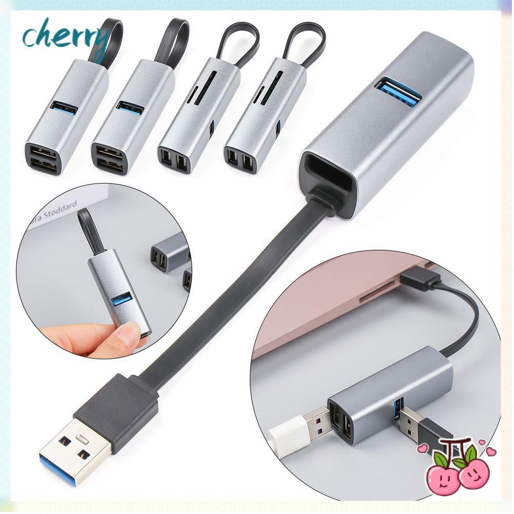 CHERRY USB HUB Data Transmission 3 Port 5 Port OTG Adapter Expander USB ...