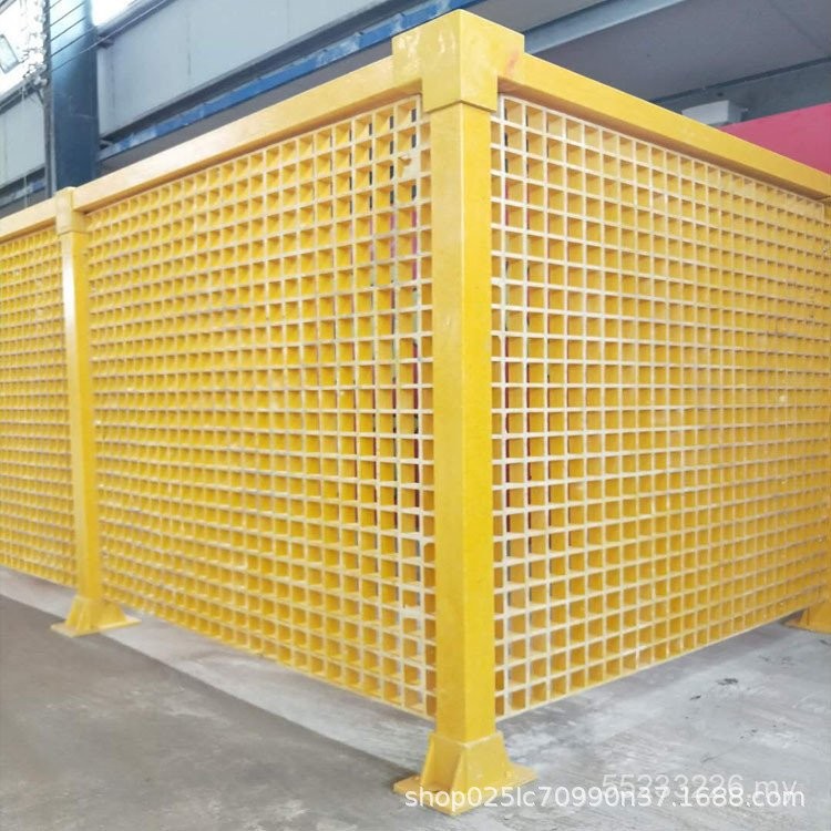 Glass Steel Fence Electric Factory Transformer Power Station ...