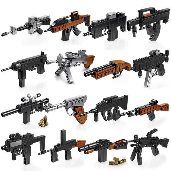 lego toy Kaizhi Building Block Boy Educational Assembly AK-47 Automatic ...