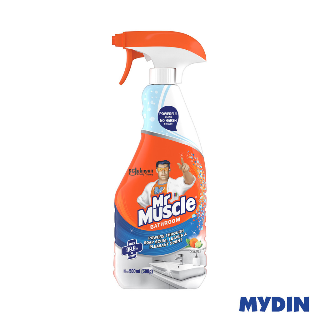 Mr Muscle Bathroom Cleaner (500ml) | Shopee Malaysia
