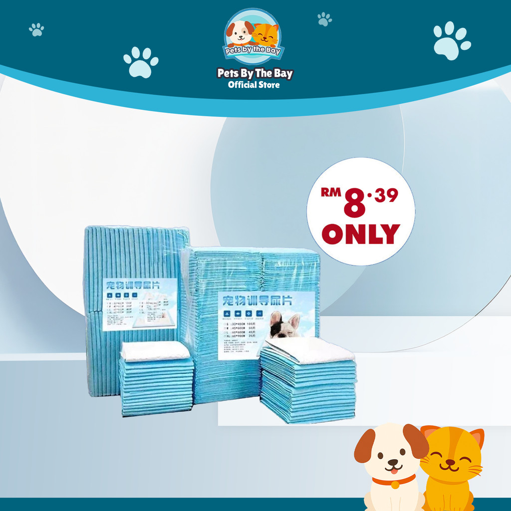 5 Lapis Tikar Latihan Haiwan 🔥Premium Pet Puppy Training Mat Wee Wee ...