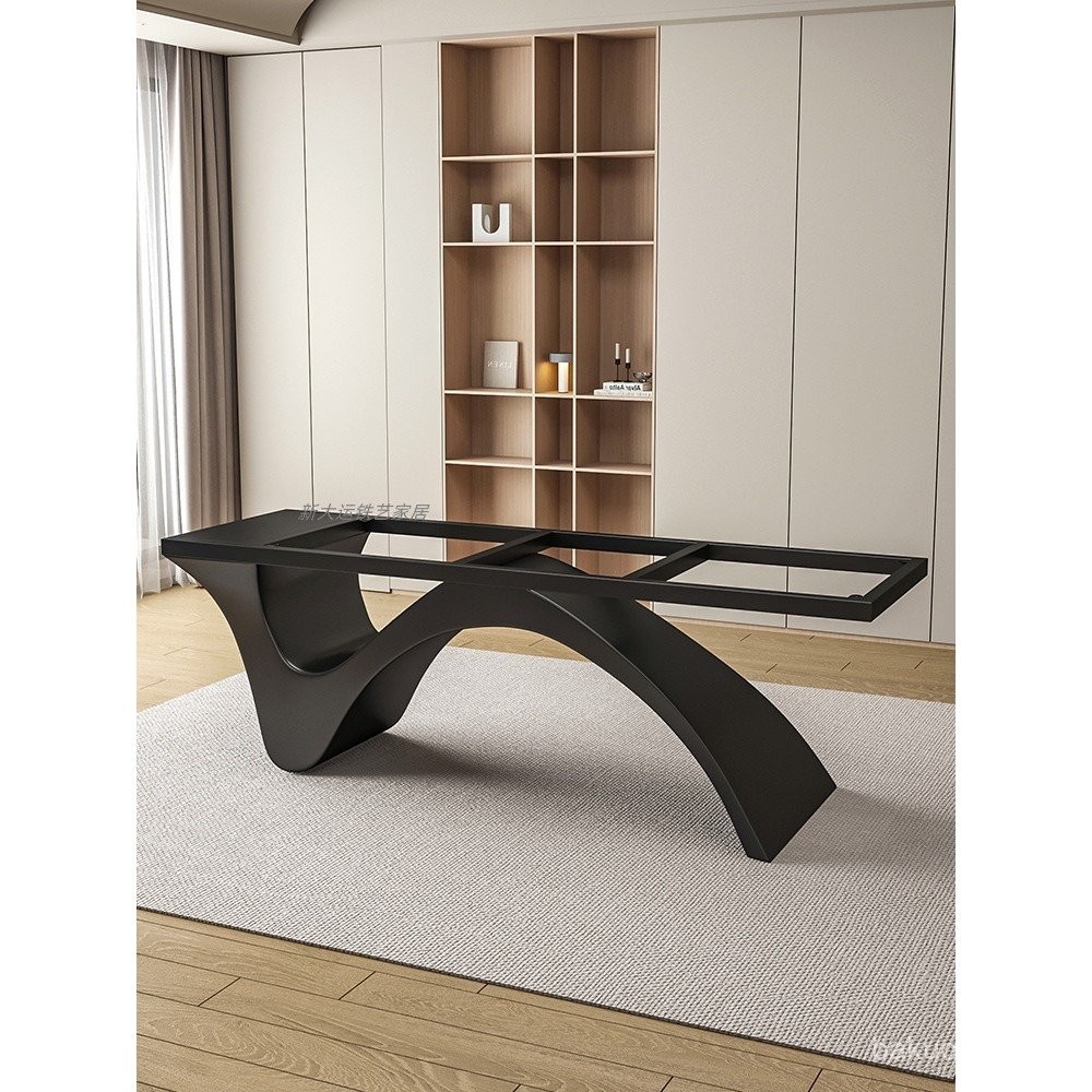 Slate Table Leg Bracket Carbon Steel Table Leg Luxury Stone Tea Table ...