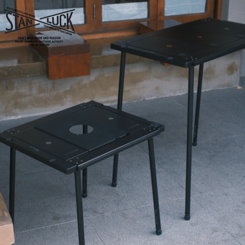 Outdoor Camping IGT Table, stanluckIGT Black Frame, 2 Units, 3 Units, 4 ...
