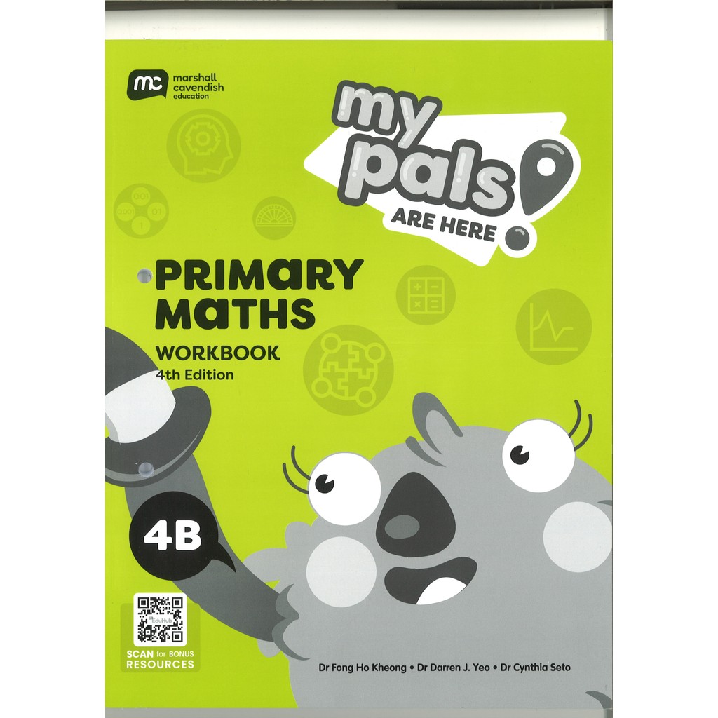 Marshall Cavendish | My Pals are Here! Maths Workbook 4B 4th Edition ...