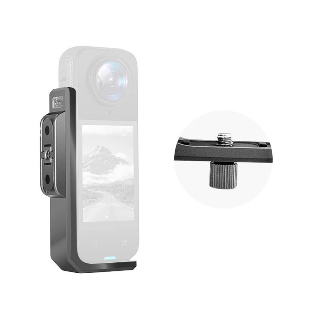 For Insta360 X5 Quick Release Mount Magnetic Foldable Adapter L-Shaped ...