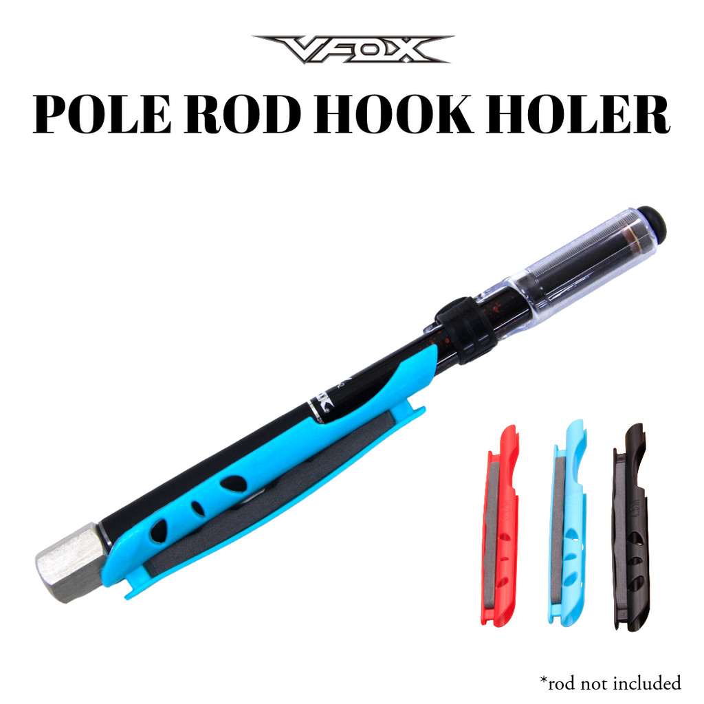 VFOX POLE ROD HOOK HOLDER Pemegang Cangkuk Joran Prawn Rod Joran Udang ...