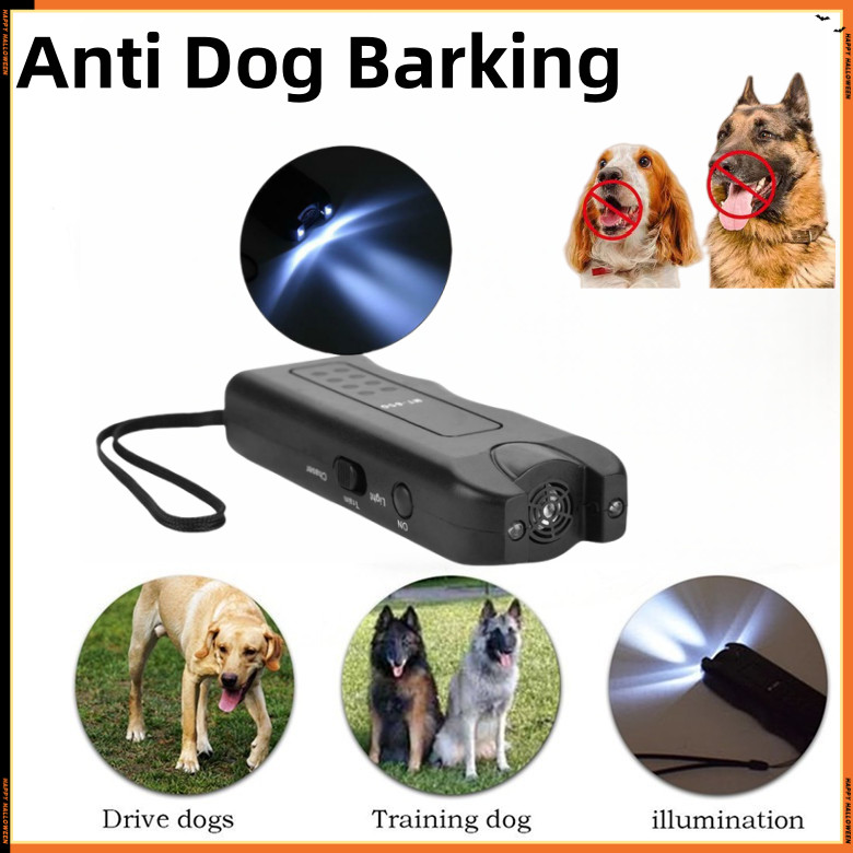 Dog Repeller Ultrasonic Portable Handheld Device Anti Barking Device ...