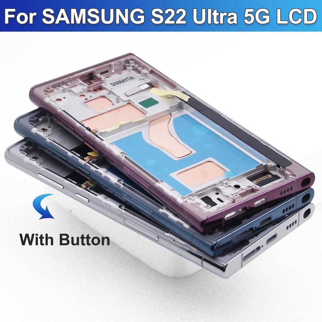 S22 Ultra Display Screen Replacement for Samsung Galaxy S22 Ultra 5G ...