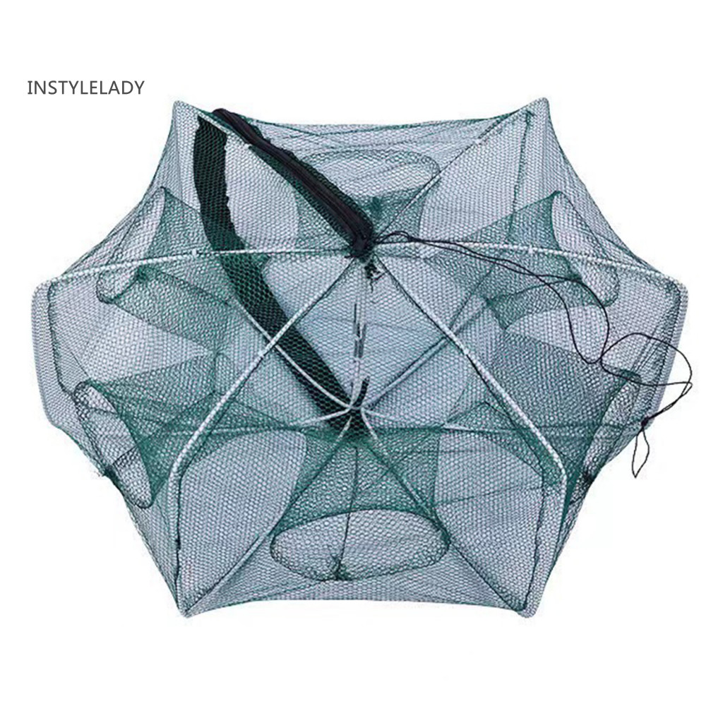 ly Compact Catfish Trap Foldable Fishing Cage Portable Foldable Fishing ...