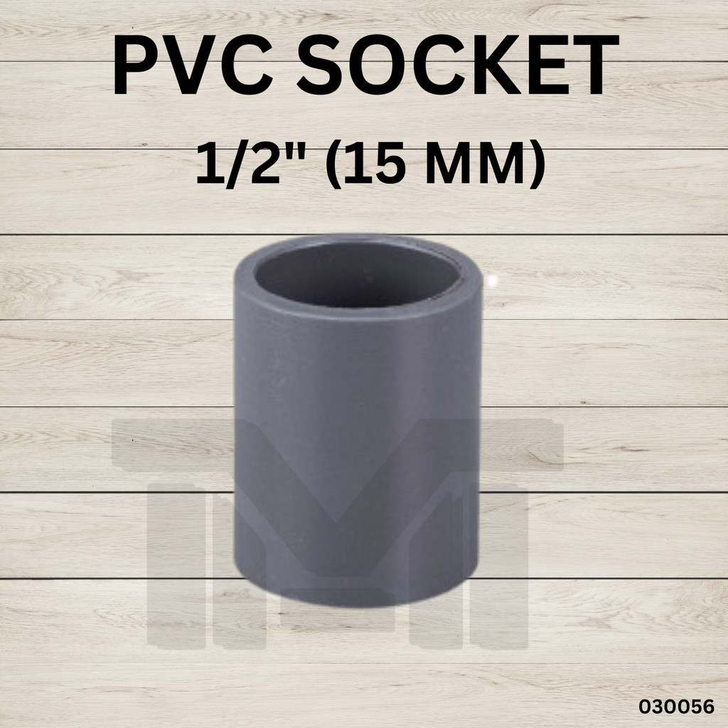 (15mm - 50mm) SOCKET PVC FITTING | Shopee Malaysia