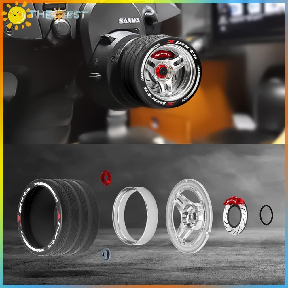 THEBEST - Remote Control Handwheel RC Transmitter Steering Wheel for ...