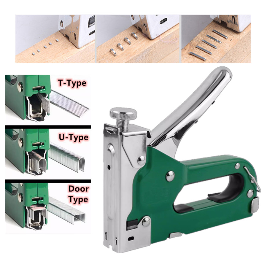 Tuosen Heavy Duty 3 In 1 Multitool Nail Staple Metal Gun Stapler ...