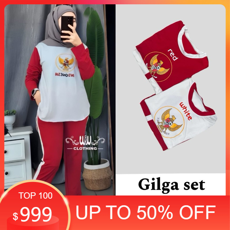 MERAH PUTIH / [Vican] Augustan Merdeka Series Red and White Suit ...