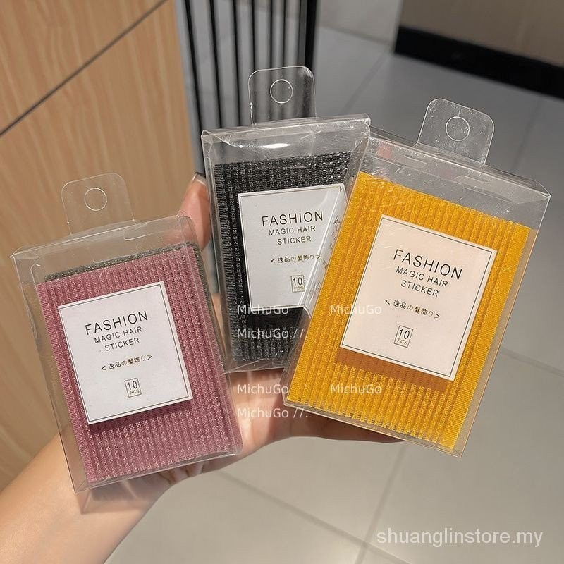 Ouyang Nana Same Style Color Bangs Stickers Post Seamless Velcro Female ...