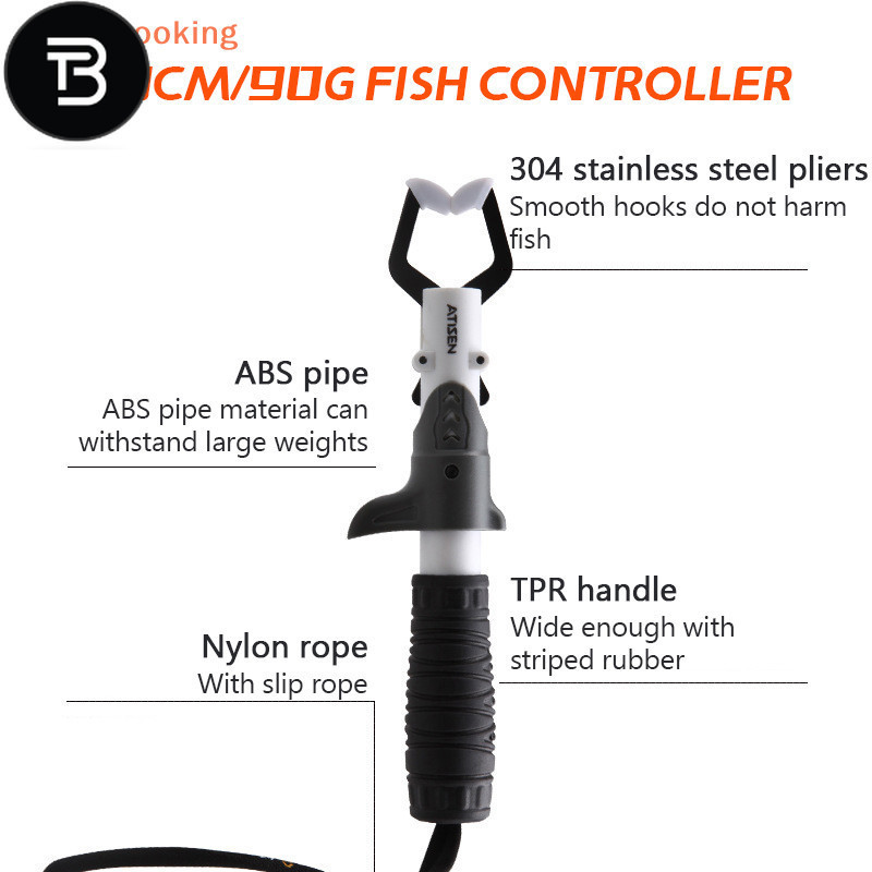 TB Fishing Gripper Lip Grippers Fishing Fish Grabber Tool Lip Clamp ...