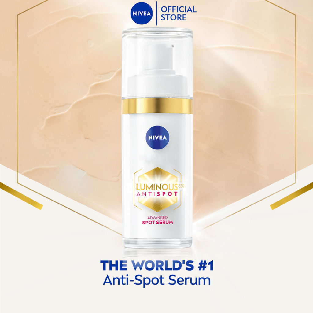 NIVEA Luminous 630 SpotClear Intensive Treatment Serum 30ml /Skin Care ...