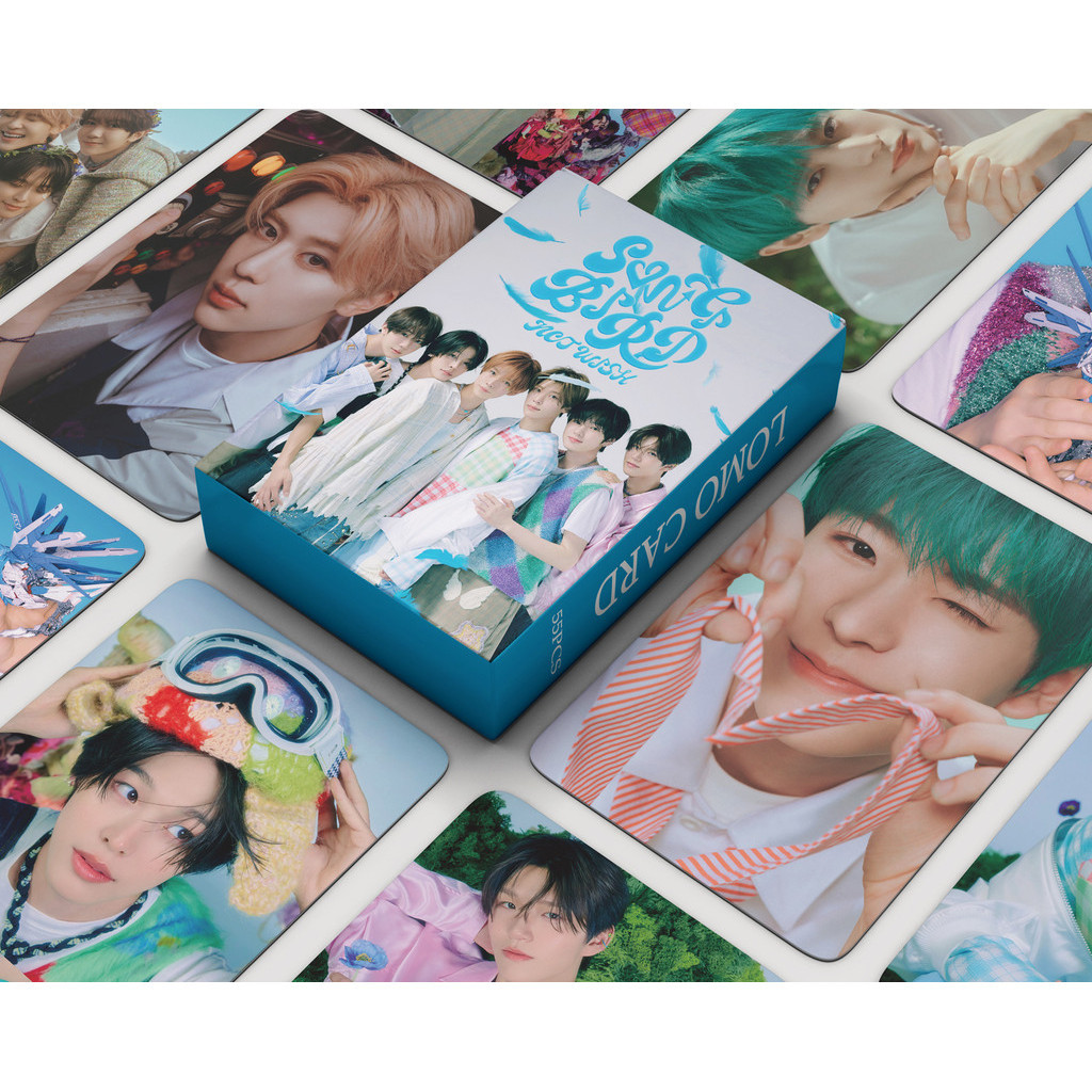 NCT WISH Songbird SION RIKU JAEHEE SAKUYA Photocard Lomo Card 55pcs/box ...