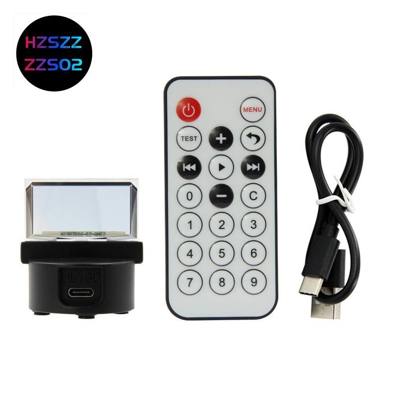 TTV with OLED Transparent Screen IR Remote Control ESP32 Programmable ...