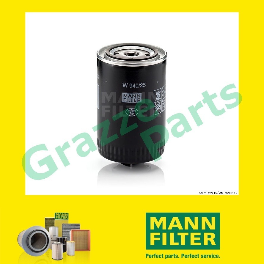 100% Original Mann Oil Filter W940/25 W 940/25 OC249 OC257 for Winget ...