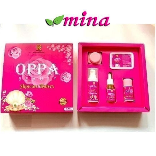 OPPA Set 5in1 Skincare Unisex Limited Edition Beauty Make You Happy ...