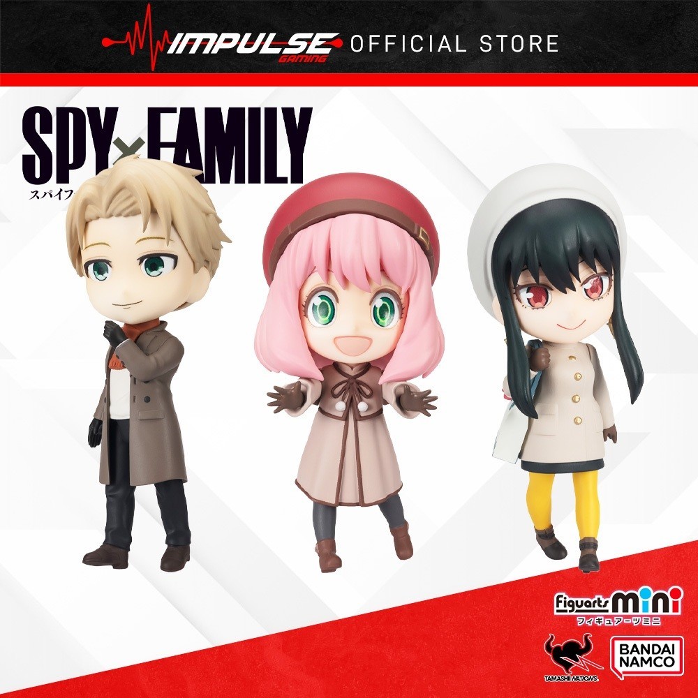 Bandai Tamashii Nations Figuarts Mini Anya / Loid / Yor Forger ...