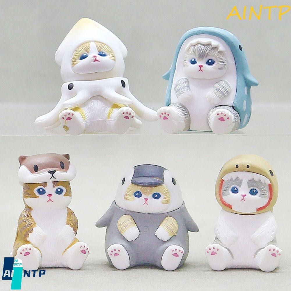 AINTP Mofusand Cat Figure, COS Marine Creature 10th Generation Cat ...