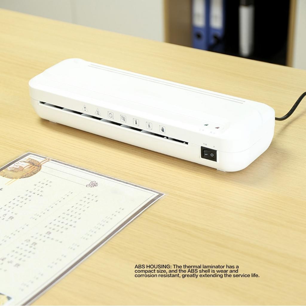 Rrianfo Laminating Machine Desktop Thermal Laminator Multifunctional A4 ...