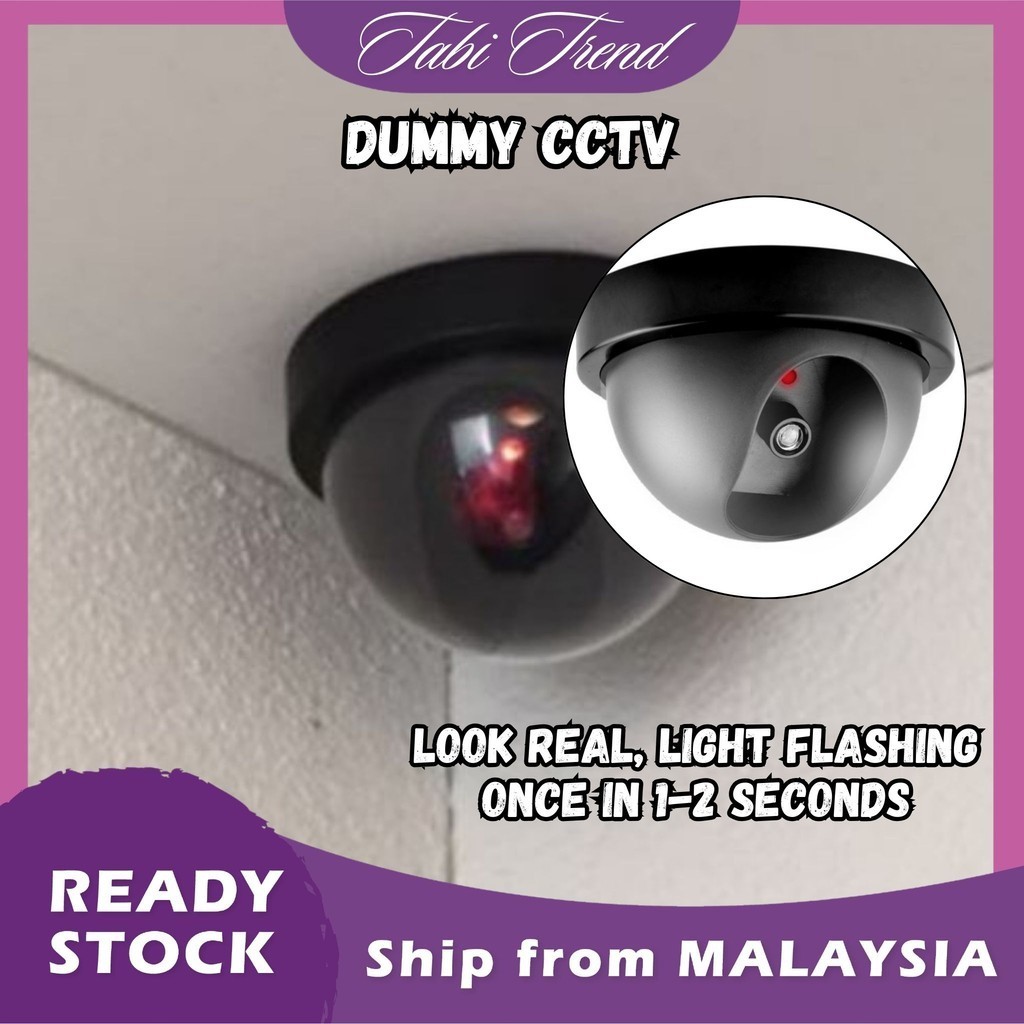 Dummy CCTV / Fake CCTV Security Camera with Light Malaysia Ready Stock ...