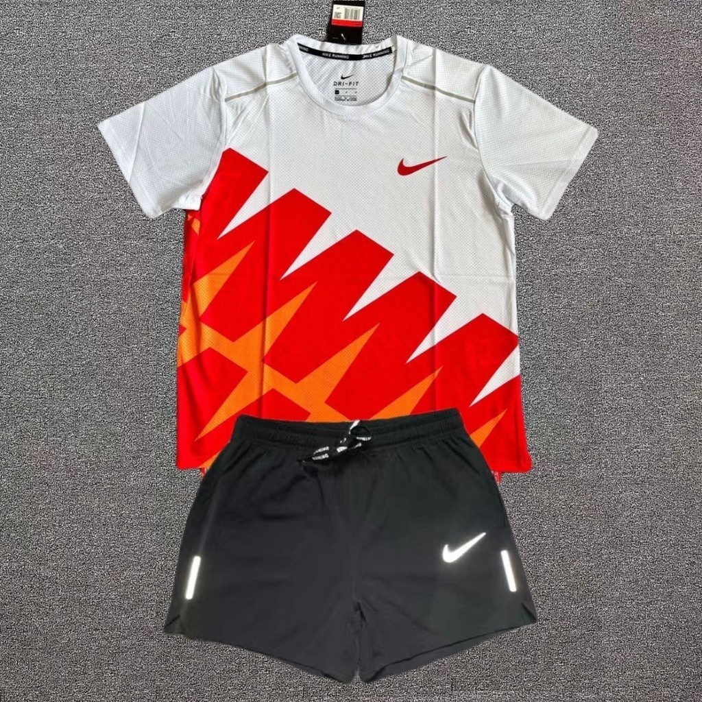 Sports Students Track and Field Suit Half-Sleeved Training Suit ...